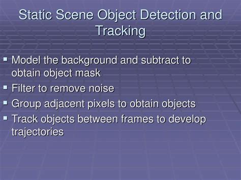 Ppt Object Detection And Tracking Powerpoint Presentation Free
