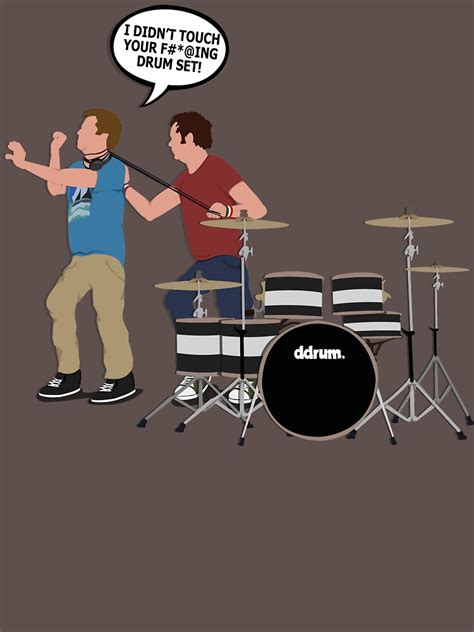 STEP BROTHERS DRUM SET T Shirt By EvanTapper Redbubble