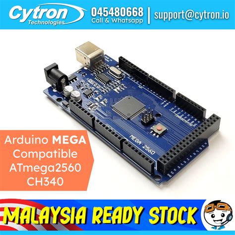 Arduino Mega Atmega2560 Ch340 Compatible Free Usb Cable Suitable For
