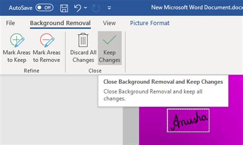 How To Build Electronic Signature In MS Word