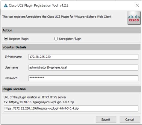 Cisco Ucs Manager Remote Plugin For Vmware Vsphere Html Client Cisco Community