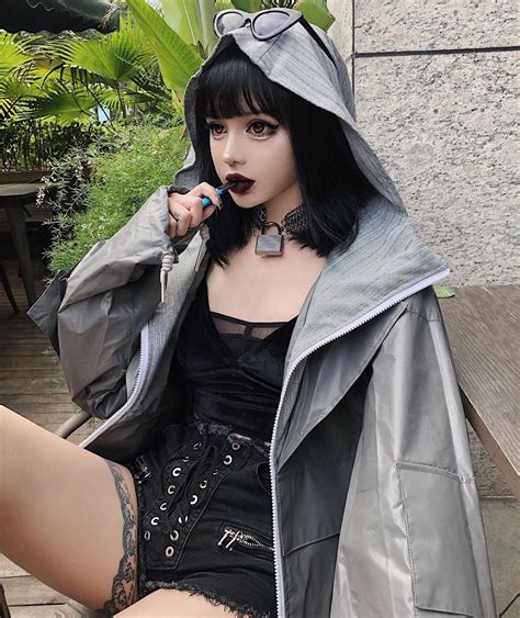 Instagram Goth Beauty Cute Goth Gothic Outfits