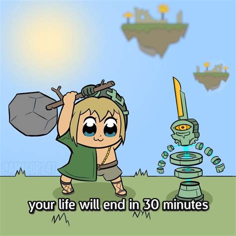 一些网友们创作的《塞尔达传说：王国之泪》的梗图