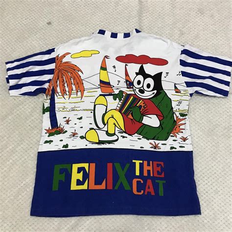 Felix The Cat Animated Cartoon Character Mens Fashion Activewear On Carousell