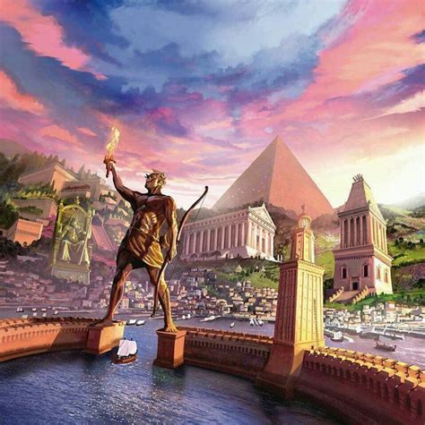 Le 7 Meraviglie DellantichitÀ ΤΑ 7 ΘΑΥΜΑΤΑ ΤΗΣ ΑΡΧΑΙΟΤΗΤΑΣ Actually These Are The 7 Ancient