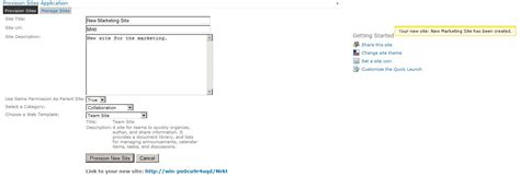 Sharing My Experiences Using Javascript To Provision Sharepoint Sites