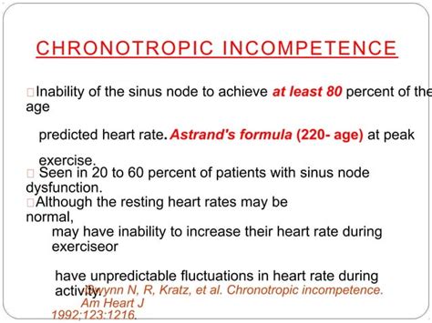 Sinus Node Dysfunction Pptx