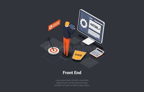 Front And Back End Of Development Website Interface And Programming