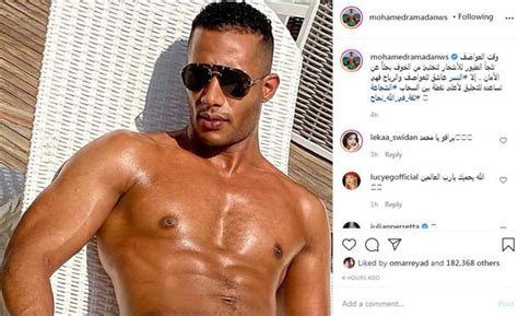 عاري الصدر محمد رمضان يشبه نفسه بالنسر الشجاع خبر في الفن