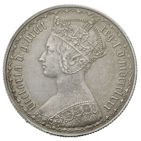 British Silver Florin Coins