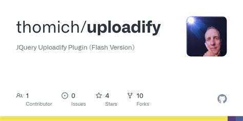github thomich uploadify jquery uploadify plugin flash version
