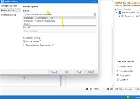Publish Issue In Studio Studio UiPath Community Forum
