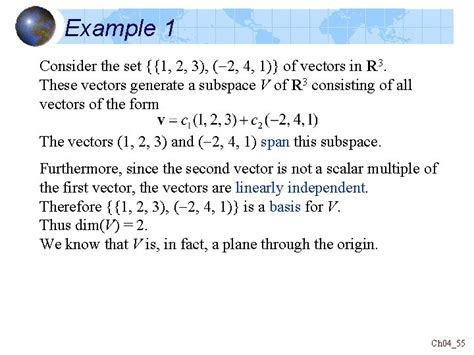 Linear Algebra Chapter General Vector Spaces