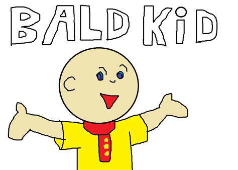 Caillou But Ms Paint Style By Nikikunartz On Deviantart