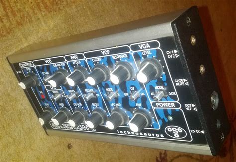 matrixsynth technosaurus microcon ii analog bass synth filter midi 2