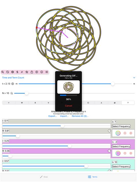 Epicycles Experiment With Complex Fourier Series
