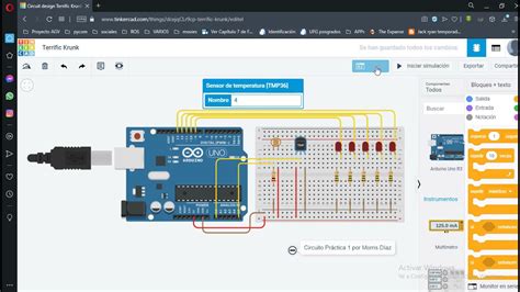 Configuración De Sensor De Temperatura Tmp 36 En Arduino Youtube