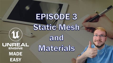 Unreal Engine 5 Beginners Guide Static Meshes And Materials Youtube