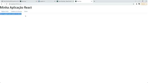 Parte 5 Adicionando Abas De Menu Com React Bootstrap Youtube