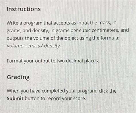 Solved Instructions Write A Program That Accepts As Input