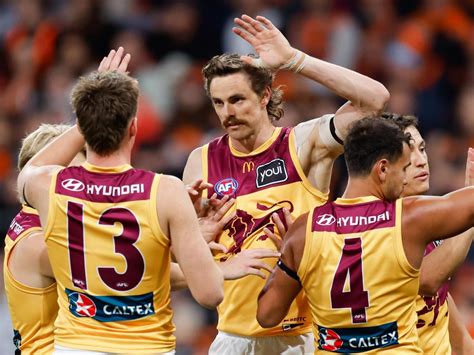 Afl Finals Joe Daniher Seals Brisbane Lions Epic Comeback Against Gws Giants The Courier Mail