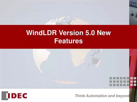 Ppt Windldr Version 50 New Features Powerpoint Presentation Free Download Id4551386