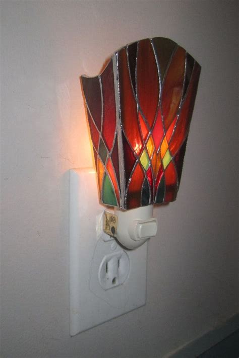 Illuminate Your Space With A Stunning Stained Glass Night Light