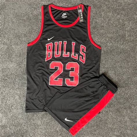 خرید و قیمت ست تاپ شلوارک بسکتبالی مردانه نایک طرح بالز مشکی ترب