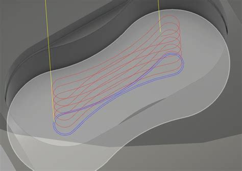 Moving Lead Out Position From Pocket Toolpath With Ramped Entry