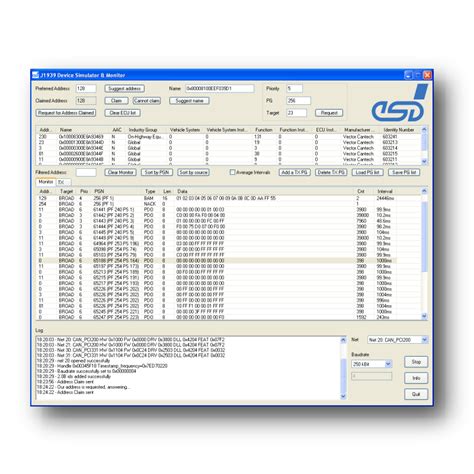 J1939 Protocol Stack