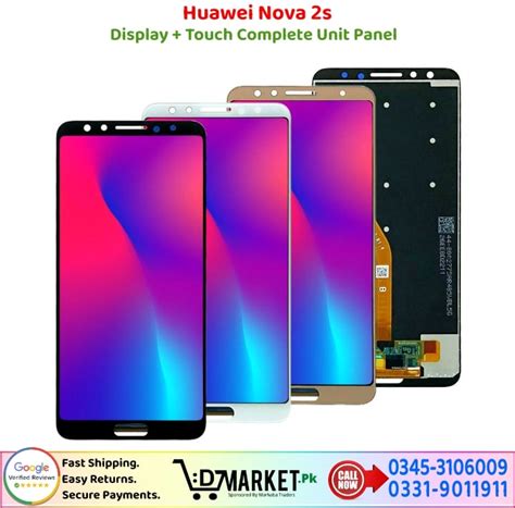 Huawei Nova S Lcd Panel Exclusive Dmarket Pk