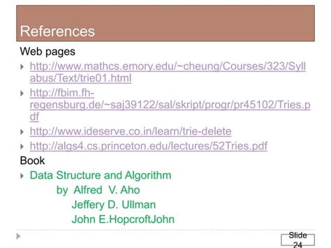 Data Structure Tries Pptx Programming Languages Computing