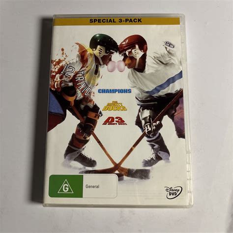 The Mighty Ducks Trilogy Champions The Mighty Ducks D3 Dvd 1992