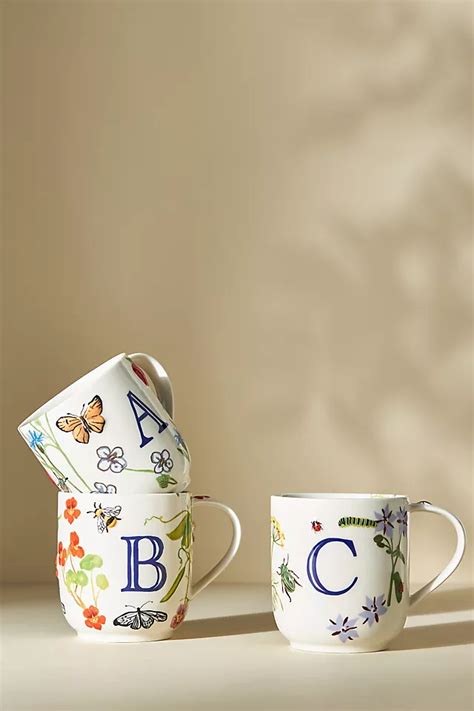 Monarch Monogram Mug Anthropologie
