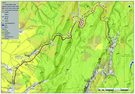 Spatial Distribution Of Railway Engineering Elements Along The Download Scientific Diagram