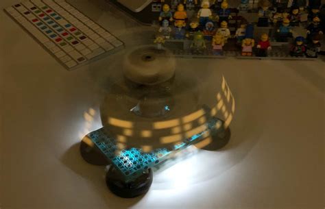 Persistence Of Vision Pov Clock With 51515