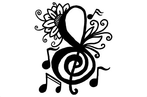 Music Note Decor Ideas 56442890 Vector Art At Vecteezy