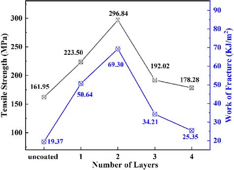 Tensile Strength And Work Of Fracture Of The Sicsic Mini Composites
