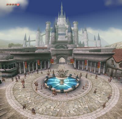 Castle Town Central Square Zelda Dungeon Wiki A The Legend Of Zelda Wiki