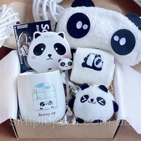 Подарунковий бокс на день народження Панда з брелком Id 1440170250 цена 715 ₴ купить на Prom Ua