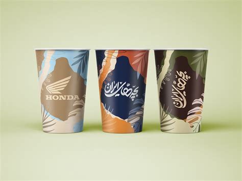 مسترطرح لایه باز موکاپ ماگ و لیوان