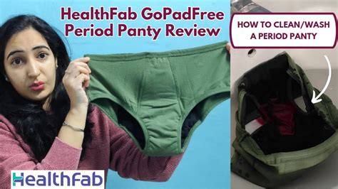 Healthfab Gopadfree Period Panty Review How To Clean Or Wash A Period