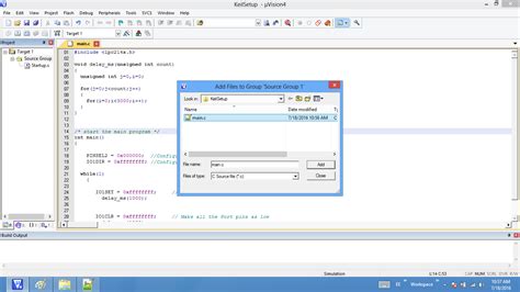 lpc2148 keil setup for hex file tutorials