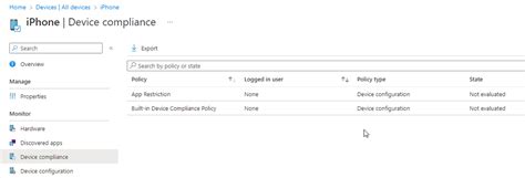Compliance Policy Not Evaluated Rintune