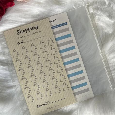Shopping Treat Yourself Savings Challenge Budgeting Basics