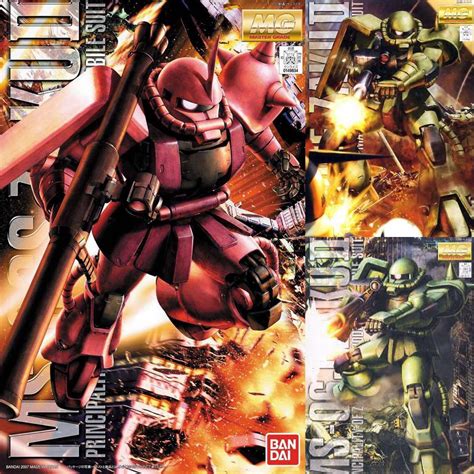 請睇info：mg Zaku Ii Char Gundam Decal 馬沙專用紅渣古綠渣古 二選一高達水貼 興趣及遊戲 玩具 And 遊戲