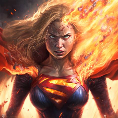 Supergirl Getting Angry 3 By Willowtreecat On Deviantart