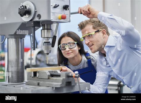 Female Drilling Hi Res Stock Photography And Images Alamy