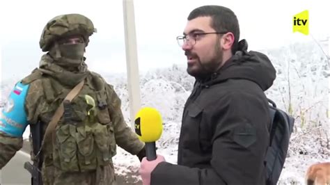 Ռուս խաղաղապահներն ադրբեջանցի լրագրողին հետ են ճամփում Լաչինի միջանցքից Youtube