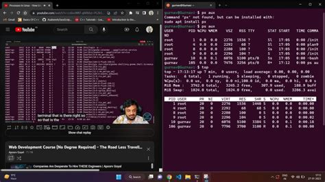 Learnwithaproov Learninpublic 100daysofcode Coding Linux Gurnav Chaudhary